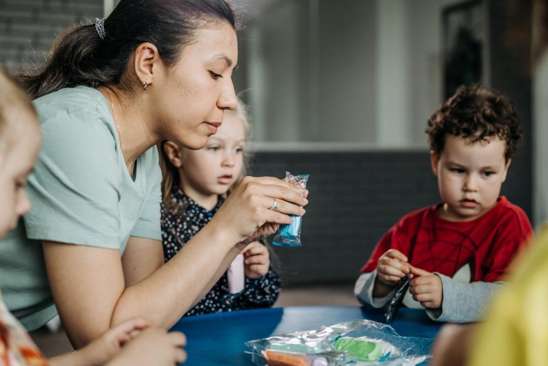 What is the ratio of child to staff in daycare?